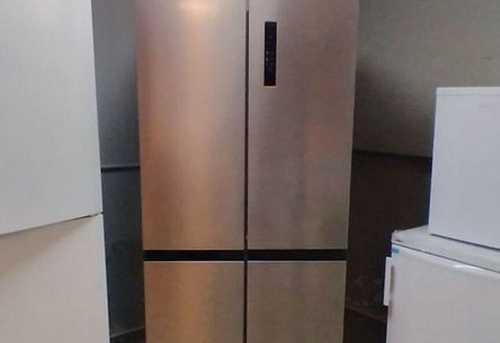 Холодильник dexp многодверный серебристый
