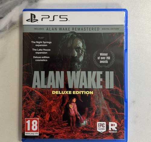 Alan wake 2 ps5 диск