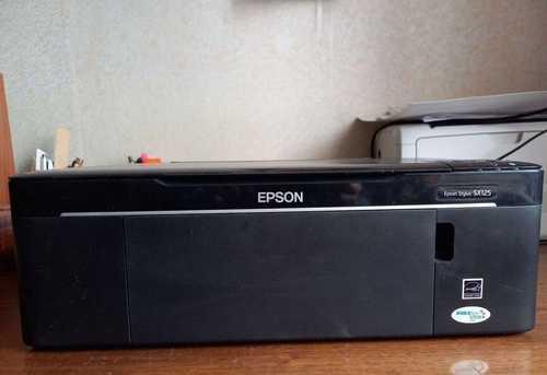 Цветной лазерный принтер мфу a4 Epson stylus SX125