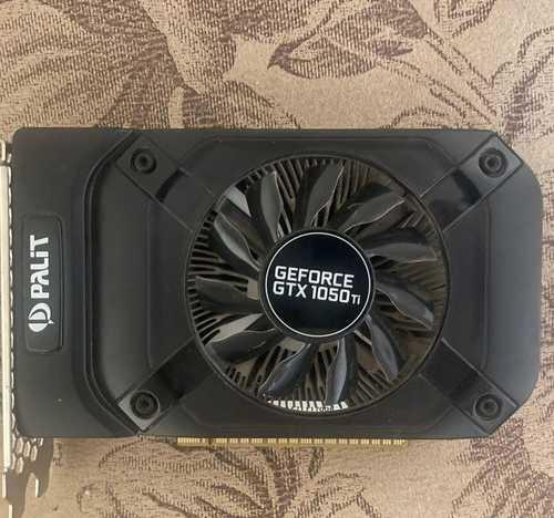 Видеокарта gtx 1050 ti 4gb palit