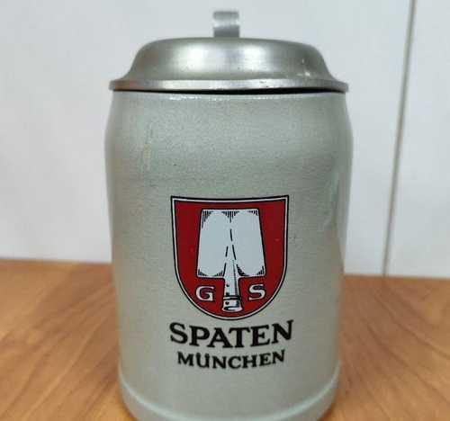 Пивная кружка керамическая Spaten