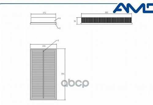 Фильтр воздушный amdfa712 AMD