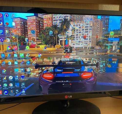 Монитор LG IPS 22 22ea53vq-p