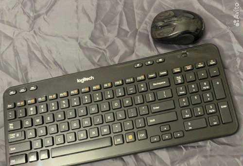 Клавиатура и мышь Logitech (k360+M325)