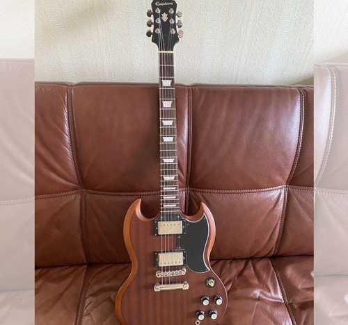 Epiphone SG G-400 Worn Brown