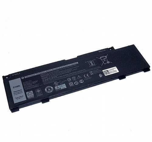 Аккумуляторная батарея для ноутбука Dell G3 15 3590 (266J9) 11.4V 4255mAh