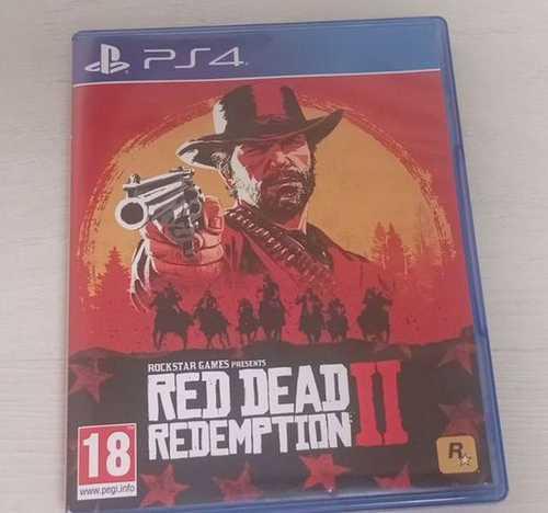 Red dead redemption 2 ps4 диск