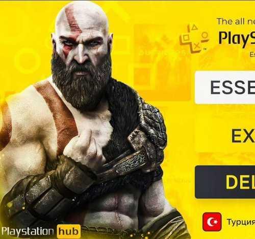 Подписка Ps Plus 12 мес