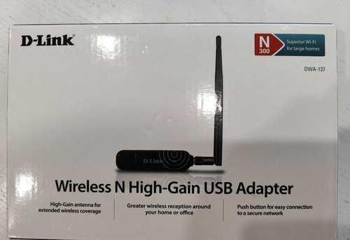 Wifi роутер d-link dwa-137