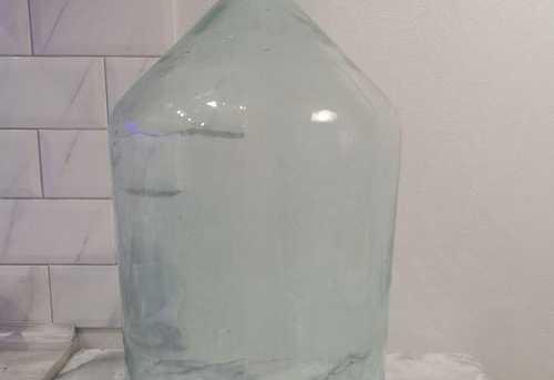 Бутыль стеклянная 20 литров без крыши