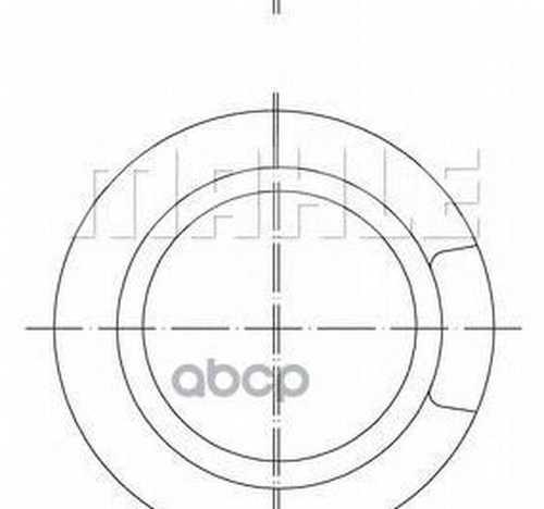Поршень комплект VAG 1.8T 81мм 033 04 00