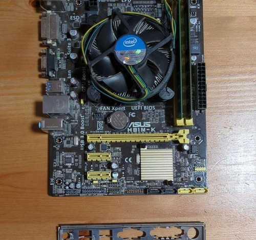 Комплект i5 4460, 16gb озу, Asus H81M-K