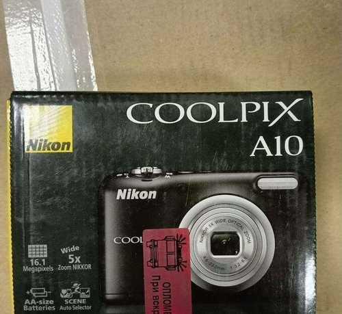 Компактный фотоаппарат nikon coolpix A10