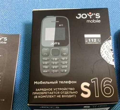 Новый кнопочный телефон Joys s16 (2sim)