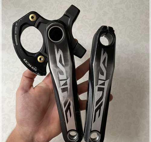 Шатуны Shimano Saint + Башгард