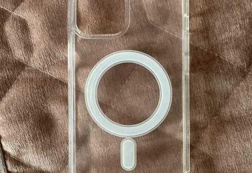 Прозрачный чехол на iPhone 12 Pro max