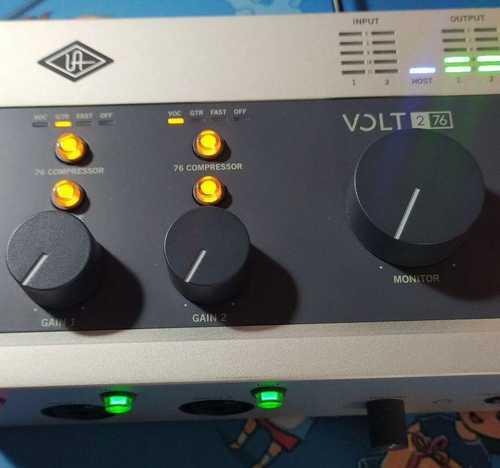 Звуковая карта universal audio volt 276