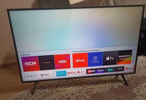 4К телевизор Samsung 43 дюйма 110 см Smart TV