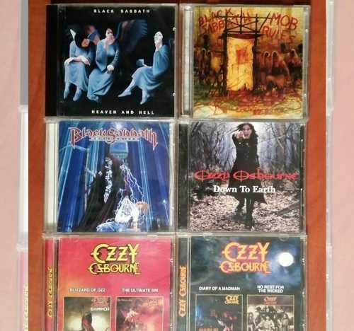 CDгруппы black sabbath, ozzy osbourne и др