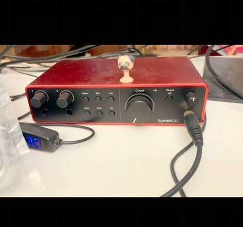 Звуковая карта focusrite scarlett 2i2 4rd gen