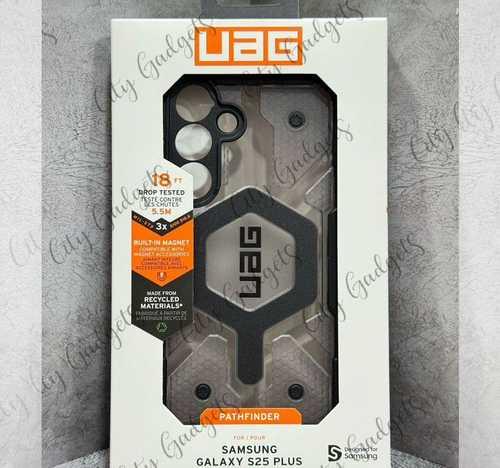 Чехол Magsafe Uag Pathfinder Samsung S25 Plus Ash