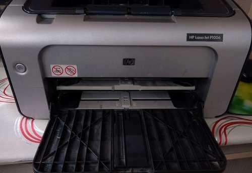 Принтер лазерный HP Laserjet P1006