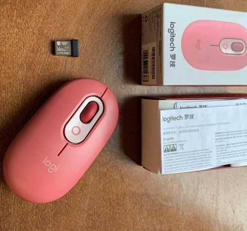 Беспроводная мышь реплика logitech Pop mouse