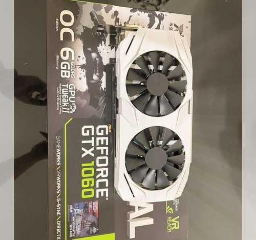 Видеокарта gtx 1060 6gb Asus