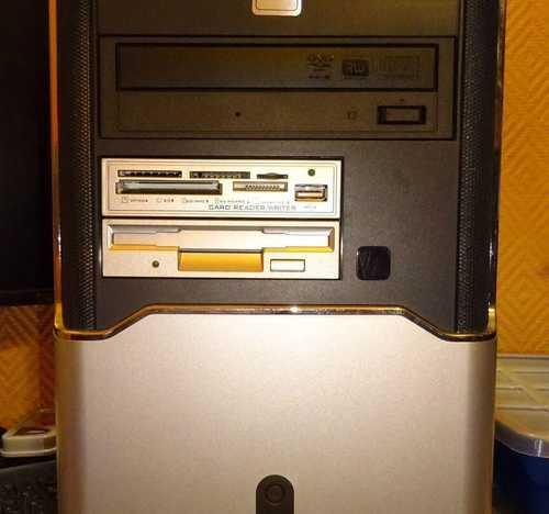 Компьютер (4 ядра, 6Gb, GT9600, 60 SSD, 320 HDD)