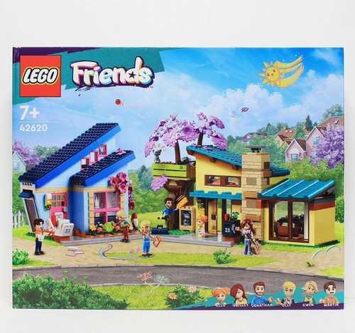 Lego Friends 42620 Olly & Paisley's Family Houses