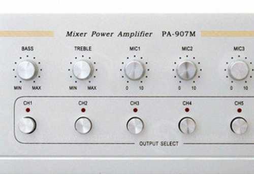 Продам mixer power amplifier pa 907m