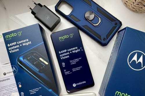 Новый смартфон Motorola moto G9 Plus 128GB рст