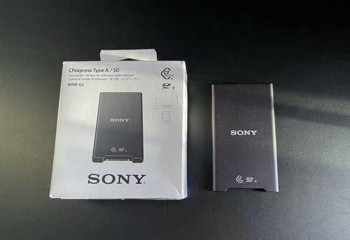 Card reader Sony MRW-G2 для CFexpress Type A и SD