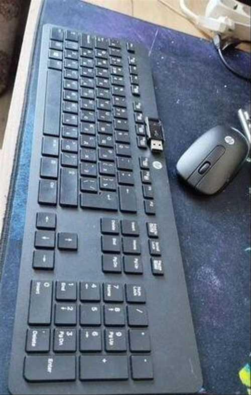 Беспроводной комплект HP клавиатура и мышь