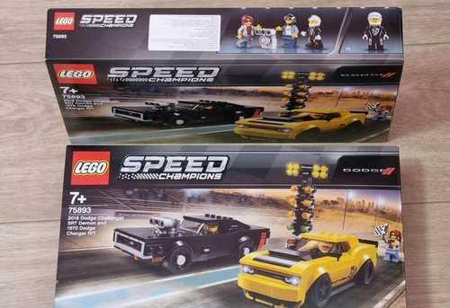 Новый Lego 75893 Dodge Challenger и Dodge Charger