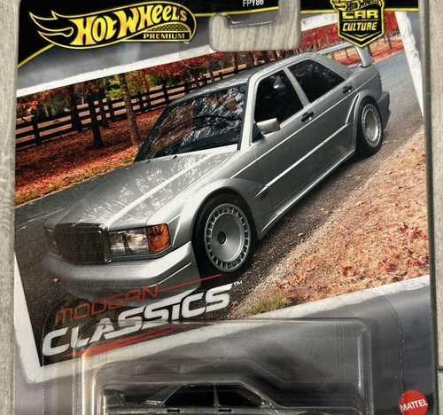 Hot wheels premium 1990 mercedes-benz 190 E