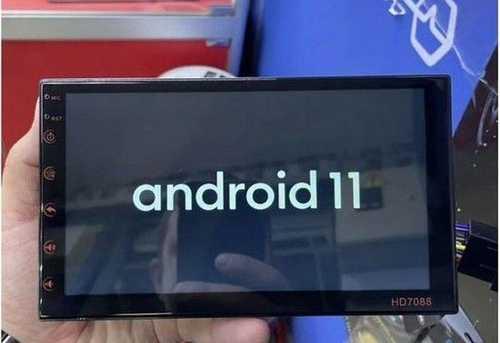 Автомагнитола 2din 7" Android 11 Wi Fi+GPS 1/16 Gb