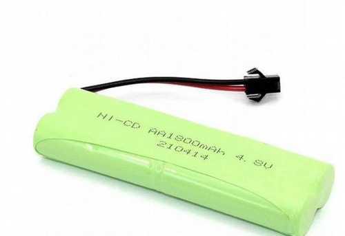 Аккумулятор Ni-Cd 4.8V 1800 mAh AA Twinstick разъе