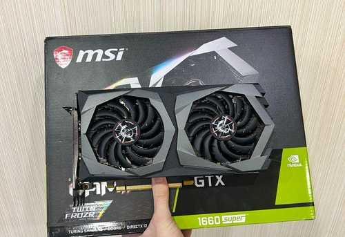 MSI GTX 1660 Super gaming Z plus 6GB