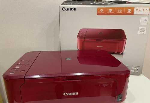 Мфу Canon Pixma MG3540 Red Принтер/Копир/Сканер