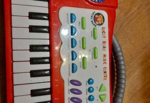 Синтезатор детский игрушечный