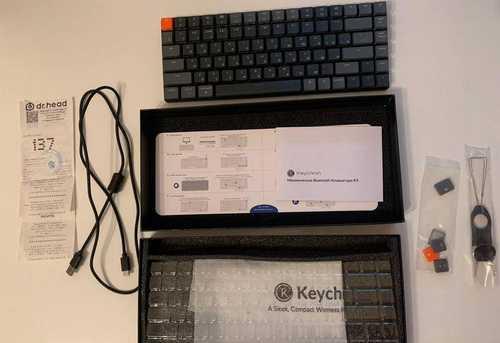 Клавиатура Keychron K3 v2 RGB Wireless Red Switch
