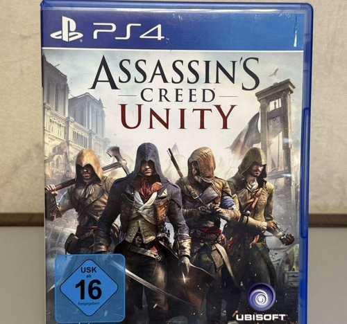 Assassins creed Единство английская версия PS4