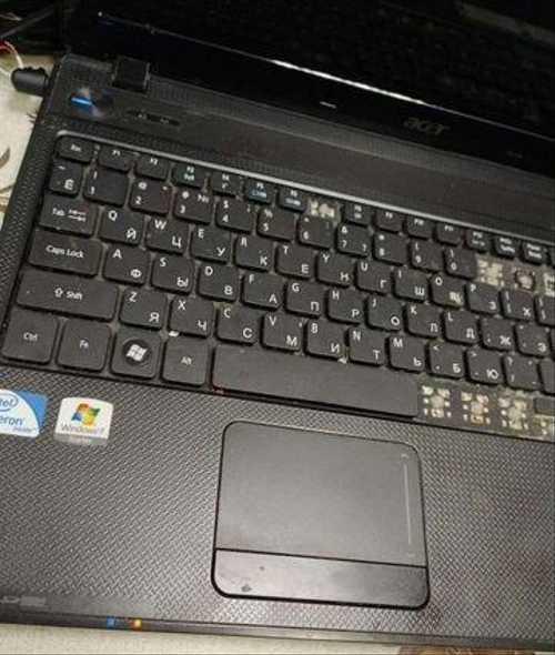 Ноутбук Acer Aspire 5336 series pew72 на запчасти