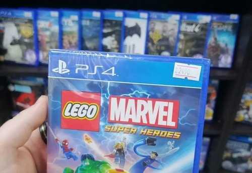 Lego Marvel Super Heroes ps4 новый в плёнке