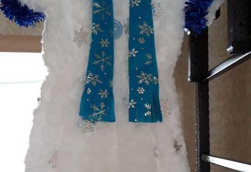 Новогодний костюм снеговик р.104