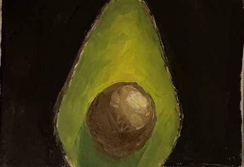 Картина маслом авокадо