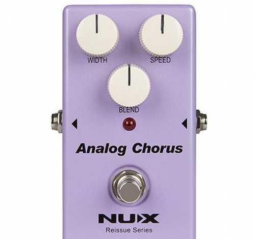 Педаль эффектов Nux Analog-Chorus Reissue Series