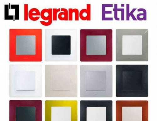 Legrand Etika выключатели и розетки