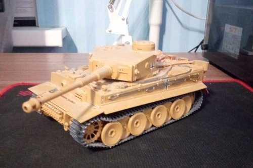 Модель немецкого тяжёлого танка тигр